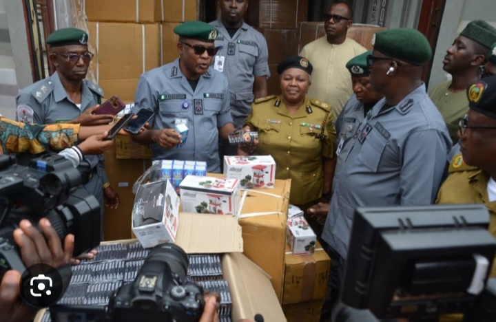 Nigerian Customs seize containers of used electronics turned e-waste ...